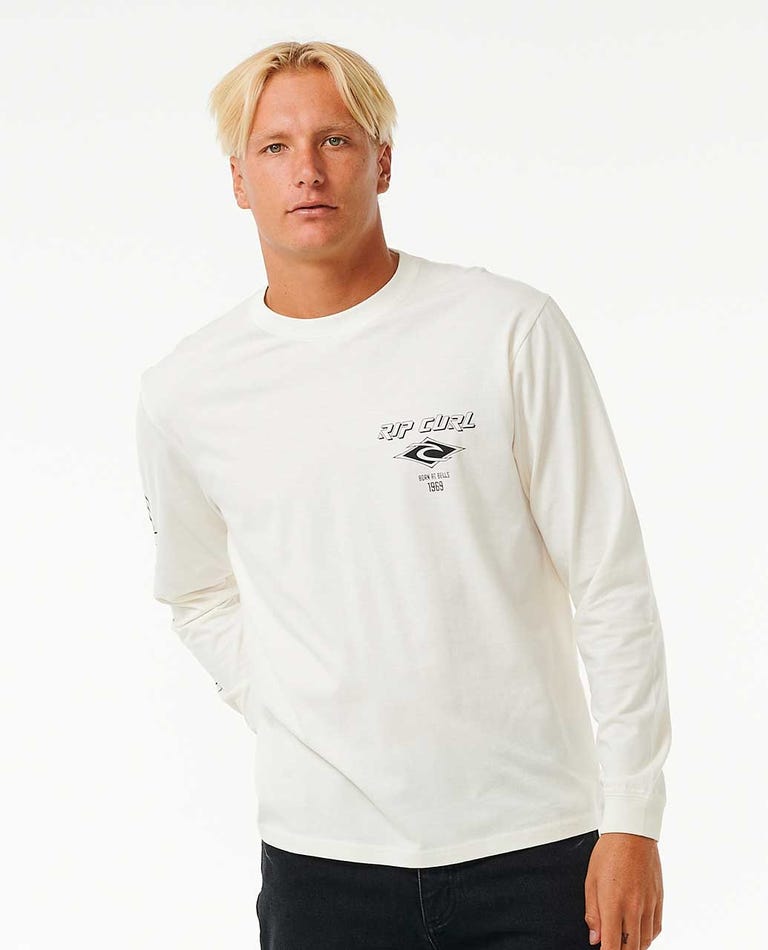 Fade Out Icon L/S Tee | Rip Curl Canada